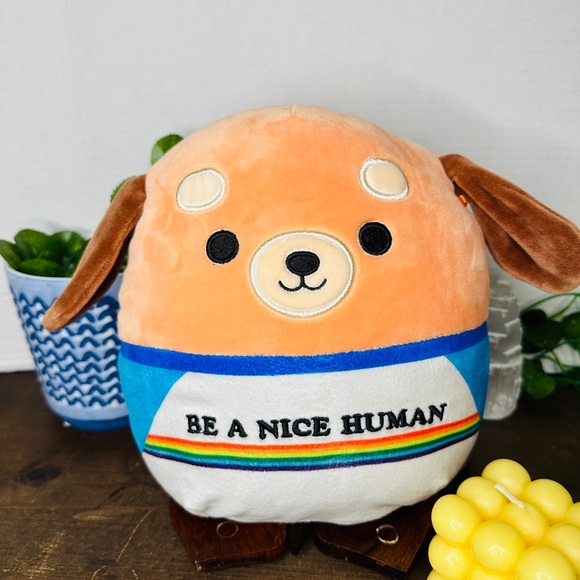 Squishmallows | Toys | Squishmallows Sam Be A Nice Human Dog Kellytoy ...
